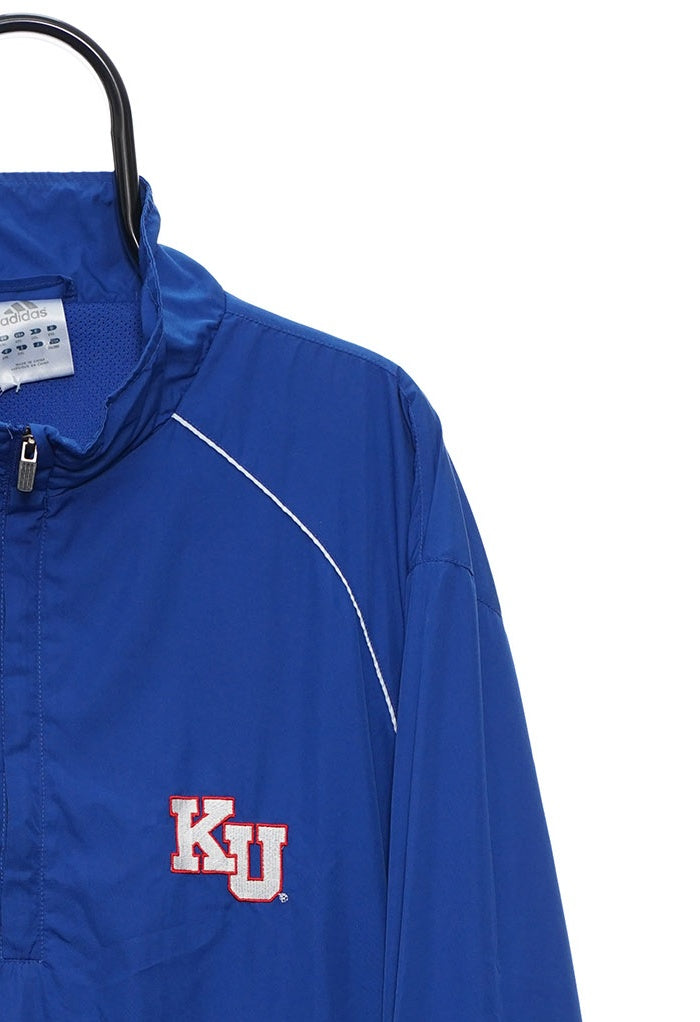 Vintage Adidas KU Blue Pullover Jacket– Atlas Vintage