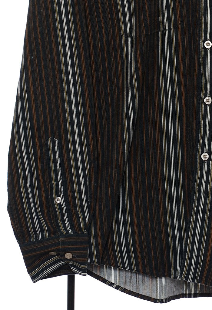 Vintage Creed Brown Striped Corduroy Shirt– Atlas Vintage