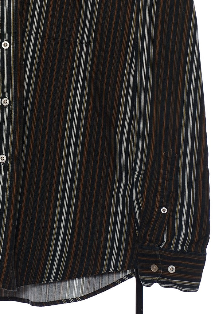 Vintage Creed Brown Striped Corduroy Shirt– Atlas Vintage