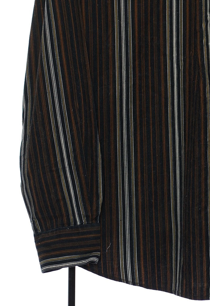 Vintage Creed Brown Striped Corduroy Shirt– Atlas Vintage