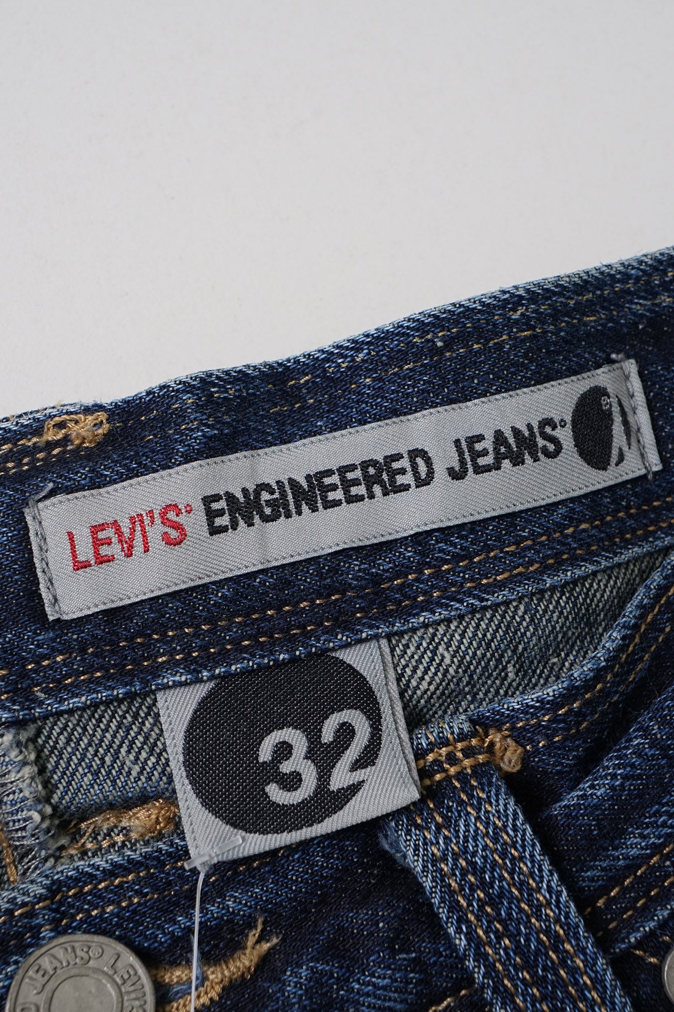 Vintage Levis Engineered Twisted Seams Blue Jeans– Atlas Vintage