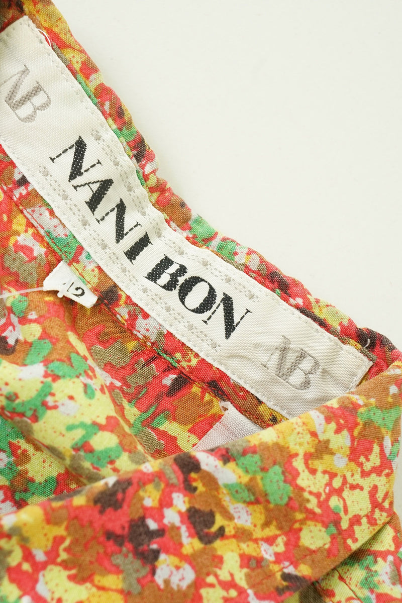 Vintage Nani Bon Red All Over Patterned Shirt– Atlas Vintage